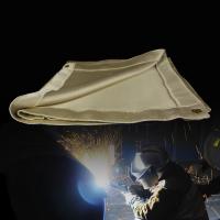 China Fiberglass Welding Blanket Fireproof 550C Heat Resistant for sale
