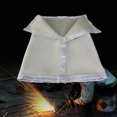 China Fiberglass Welding Blanket 550C Heat Resistant Fireproof for sale
