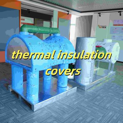 China Custom Thermal Insulation Jacket 1000°C Resistance 25-100mm Thick for sale