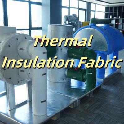 China Thermal Insulation Fabric 200-2000g/m² for Pipes & Reactors -70C to 1000C for sale