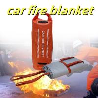 China Gray EV Car Fire Blanket with 550℃ Thermal Resistance for sale
