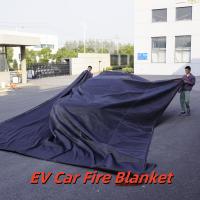 China Silica fabric EV Car Fire Blankets for sale