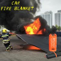 China Silica fabric EV Car Fire Blankets for sale