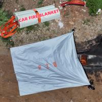 China EV Car Fire Blanket Gray 550℃ Thermal Resistance for sale