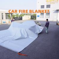 China EV Fire Blanket Gray 550℃ Thermal Resistance for Lithium Battery Fires for sale