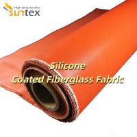 China Double Sided Silicone Coated Fiberglass Fabric Alkali Free Grey Color for Fire and Heat Resistance for sale