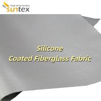 China Durable Anti-Aging Silicone Coated Fiberglass Fabric with Corrosion Resistance and Weatherproof Properties for sale