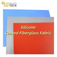 China Fire Prevention High Temperature Protection Silicone Coated Fiberglass Fabric with Corrosion Resistance for Industrial Applications for sale