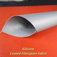 China Water Repellent Anti-Aging Silicone Coated Fiberglass Fabric with Good Mechanical Properties for Industrial Use for sale