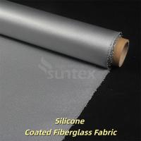 China Weatherproof Flame Retardant Silicone Coated Fiberglass Fabric for Thermal Insulation and Welding Blankets for sale
