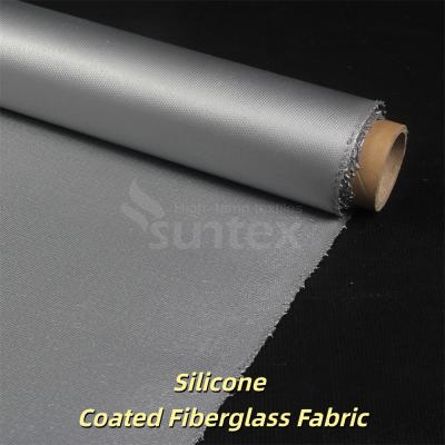 China Weatherproof Flame Retardant Silicone Coated Fiberglass Fabric for Thermal Insulation and Welding Blankets for sale