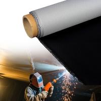 China Fireproof Thermal Insulation Silicone Coated Fiberglass Fabric with Double Sided Coating and Corrosion Resistance for sale