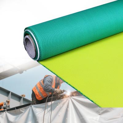 China Abrasion Resistant PU Coated Fiberglass Fabric with Oil and Solvent Resistance in 1m to 1.55m Width for sale
