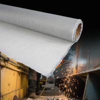China Insulating Splash Proof PU Coated Fiberglass Fabric with Multiple Width Options for Welding Blankets for sale