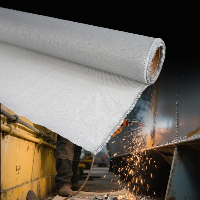 China Insulating Splash Proof PU Coated Fiberglass Fabric with Multiple Width Options for Welding Blankets for sale
