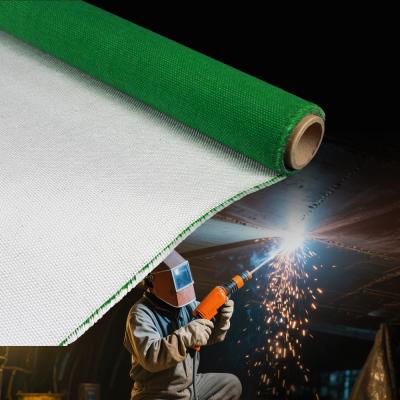 China PU Coated Fiberglass Fabric with 1m/1.3m/1.5m/1.52m/1.55m Width Blue/Black Color and Twill Weave for Fireproof Reinforcement for sale