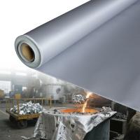 China Double Sided Silicone Coated Fiberglass Fabric with 1 / 1.2 / 1.5 meter Width and 50 m / 100 m Roll Length for sale
