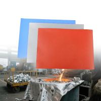 China Fire Retardant Grey Color Silicone Coated Fiberglass Fabric with 50 m / 100 m Roll Length and Oil Resistant Properties for sale