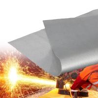 China Double Sided Silicone Coated Fiberglass Fabric with 1 / 1.2 / 1.5 meter Width and 50 m / 100 m Roll Length for Thermal Insulation for sale