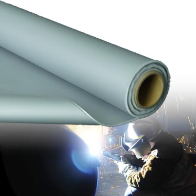China Double Sided Silicone Coated Fiberglass Fabric with Temperature Resistance -50°C to 500°C and 50 m / 100 m Roll Length for sale