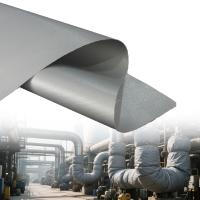 China Durable Silicone Coated Fiberglass Fabric with Temperature Resistance -50C to 500C 400 g/sqm Weight and 0.3 mm Thickness for Thermal Insulation for sale