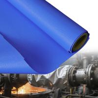 China Double Sided Silicone Coated Fiberglass Fabric with 1 / 1.2 / 1.5 Meter Width and 50 m / 100 m Roll Length for sale