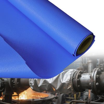 China Double Sided Silicone Coated Fiberglass Fabric with 1 / 1.2 / 1.5 Meter Width and 50 m / 100 m Roll Length for sale