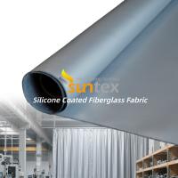 China Corrosion Resistant Silicone Coated Fiberglass Fabric with Thermal Insulation and Chemical Resistance for Fireproof Applications for sale