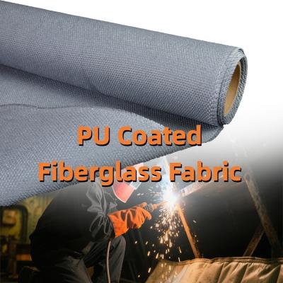 China Polyurethane(PU) Coated Fiberglass Fabric for sale