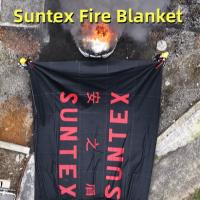 China Suntex Gray Fire Blanket for Fire Containment and Smoke Emission in EV Car Fire Protection for sale