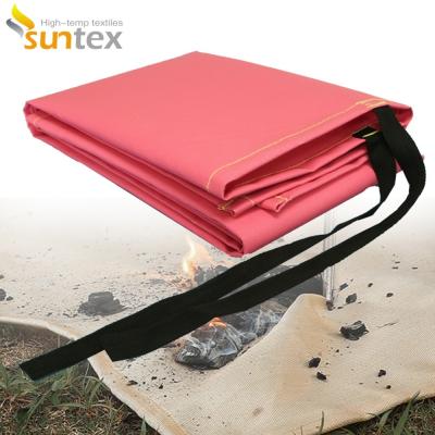 China High Temperature Resistance Large Size Portable Fire Blanket for Emergency and Welding Protection for sale