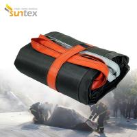 China CE Certified EV Fire Blanket with 550℃/1000℃ Thermal Resistance for Oxygen Deprivation Fire Control for sale
