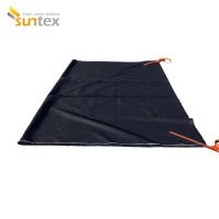 China Electric Vehicle Fire Protection Blanket with 550℃/1000℃ Thermal Resistance for Oxygen Deprivation and Easy Two-Person Deployment for sale