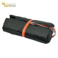 China Gray EV Car Fire Blanket with 550℃/1000℃ Thermal Resistance for Oxygen Deprivation Fire Control for sale