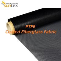 China Customizable PTFE Coated Fiberglass Fabric with Superior Abrasion Resistance and Fire Retardant Properties for sale