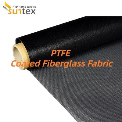 China Customizable PTFE Coated Fiberglass Fabric with Superior Abrasion Resistance and Fire Retardant Properties for sale
