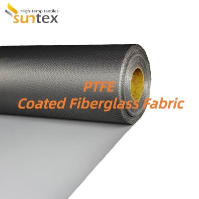 China Soft and Durable PTFE Coated Fiberglass Fabric with Fire Resistance, Easy Fabrication and 550℃ Temperature Resistance for Industrial Covers for sale