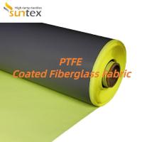 China High Tensile Strength PTFE-Coated Fiberglass Fabric: Fire-Resistant & Easy to Fabricate (Industrial Use) for sale