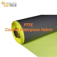 China PTFE Coated Fiberglass Fabric with Easy Sewability and Fire Resistance for 550℃ High Temperature Applications for sale