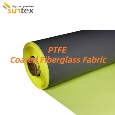 China PTFE Coated Fiberglass Fabric with Easy Sewability and Fire Resistance for 550℃ High Temperature Applications for sale