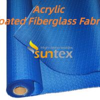 China Fire Resistant Fiberglass Fabric with 410 GSM Weight and 550 Degree C Temperature Resistance for Fireproofing Applications for sale