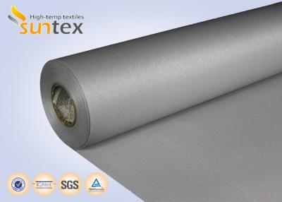 China M0 Fire Certified 0.4mm Fiberglass Cloth, PU Coated for Air Distribution System for sale