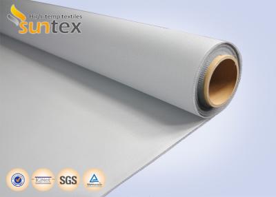 China PU Glass Fabric Coating Side One Side Or Both Side for high temperature expansion joints for sale