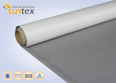 China Smoke & Fire Curtains Air Distribution Material: 13.5OZ PU Coated Fiberglass for sale