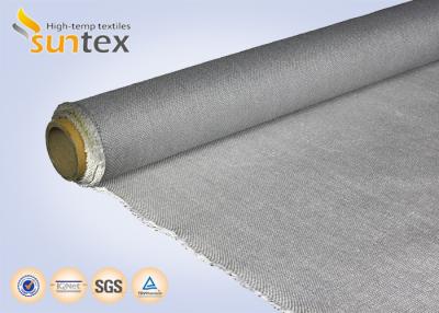 China Fire Retardant Blanket PU Coated Fiberglass Fabric 0.77mm Thermal Fabric For Curtains for sale