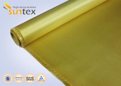 China Vermiculite Coated Silica High Temperature Fiberglass Cloth Working Temperature 1100C for sale