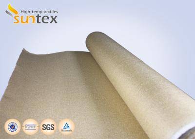 China High Temperature Resistance Alkali Free 600gsm Silica Coated Fiberglass Fabric for Expansion Joints for sale