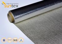 China Thermal Insulation Cover Material: Aluminum Foil Laminated Fabric for Duct & Heat Resistant Curtain for sale