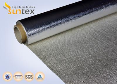China Thermal Insulation Cover Material: Aluminum Foil Laminated Fabric for Duct & Heat Resistant Curtain for sale