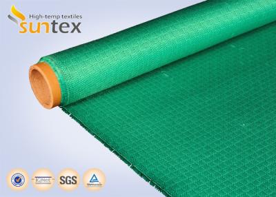 China 19oz Fiberglass Cloth Roll Check Board Weaving For Anti Fire Blanket Curtain for sale